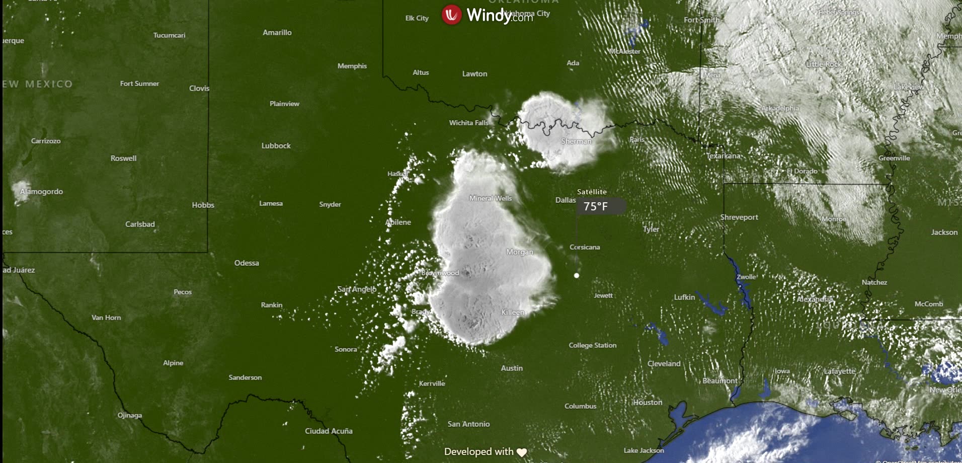 Windy.com Satellite Imaging is a Great Way to See How the Storms Form ...