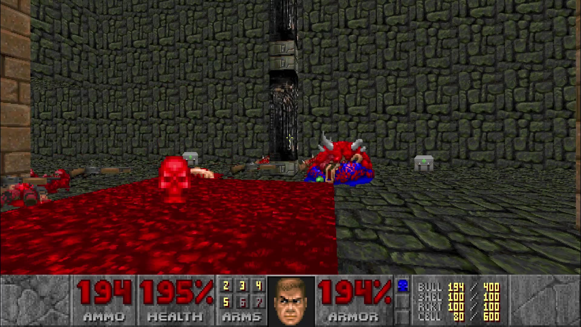 Doom II (1994) - The Master Levels - Trapped on Titan (level 11)