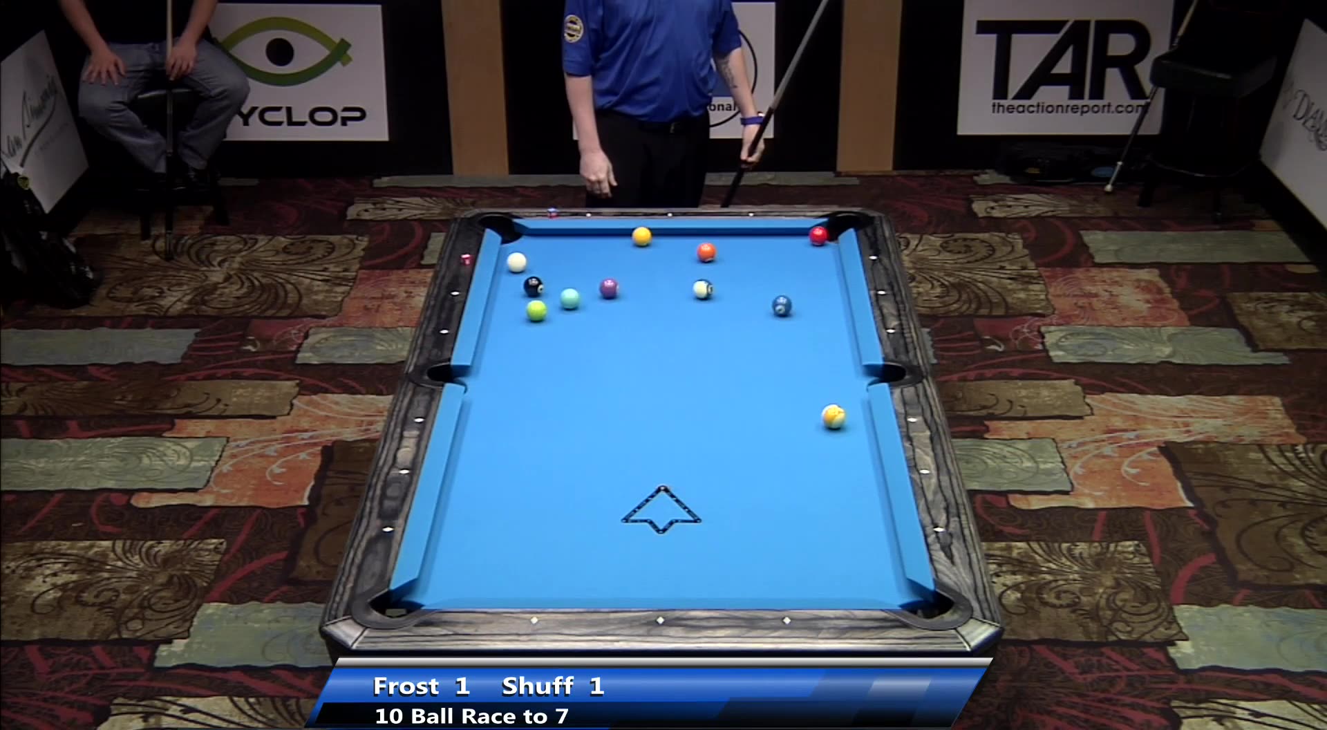 Brandon Shuff vs Scott Frost 2014 US Bar Table 10-Ball Championship
