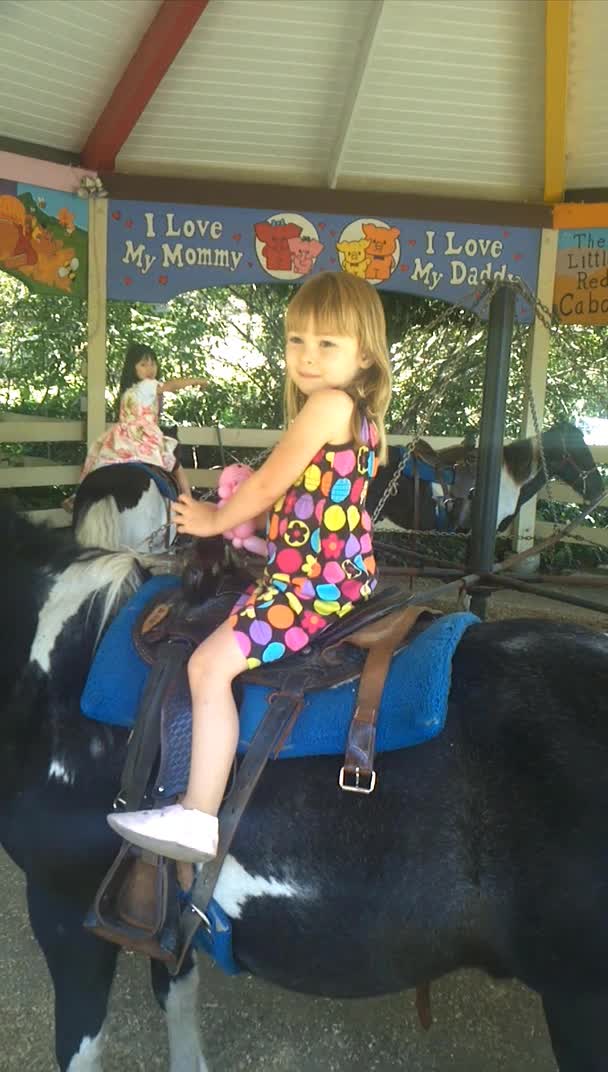 Getting ready to ride a pony