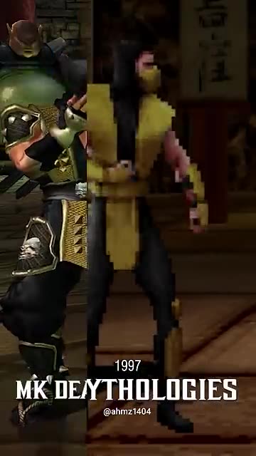 Scorpion MK1 to MK12 (1992-2023) Evolution - Mortal Kombat