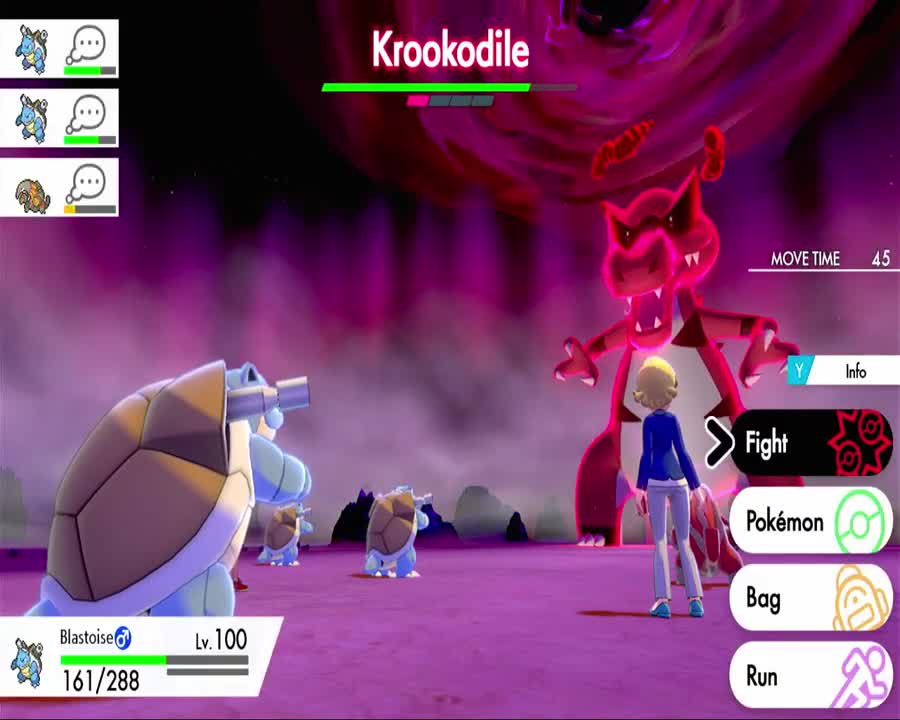 Pokemon Sword and Shield - Max Raid Battling Krookodile Gameplay