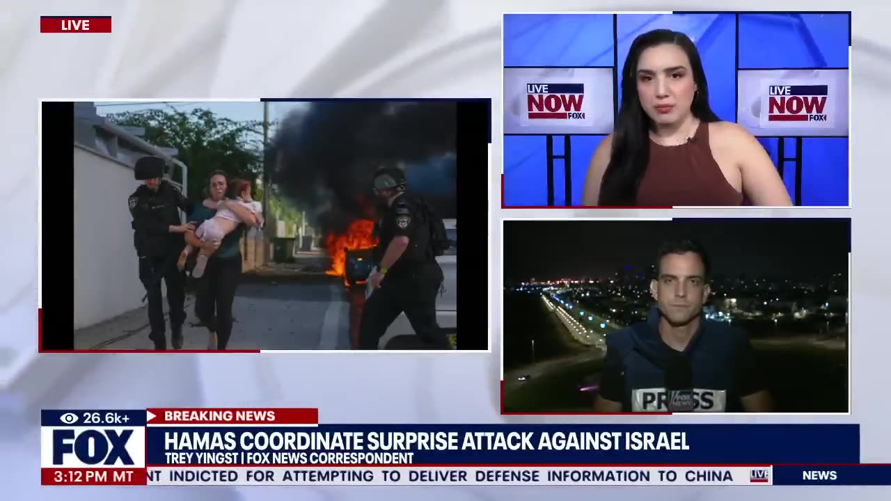 from FOX - Hamas attacks Israel_ Reporter details chaos as Netanyahu ...
