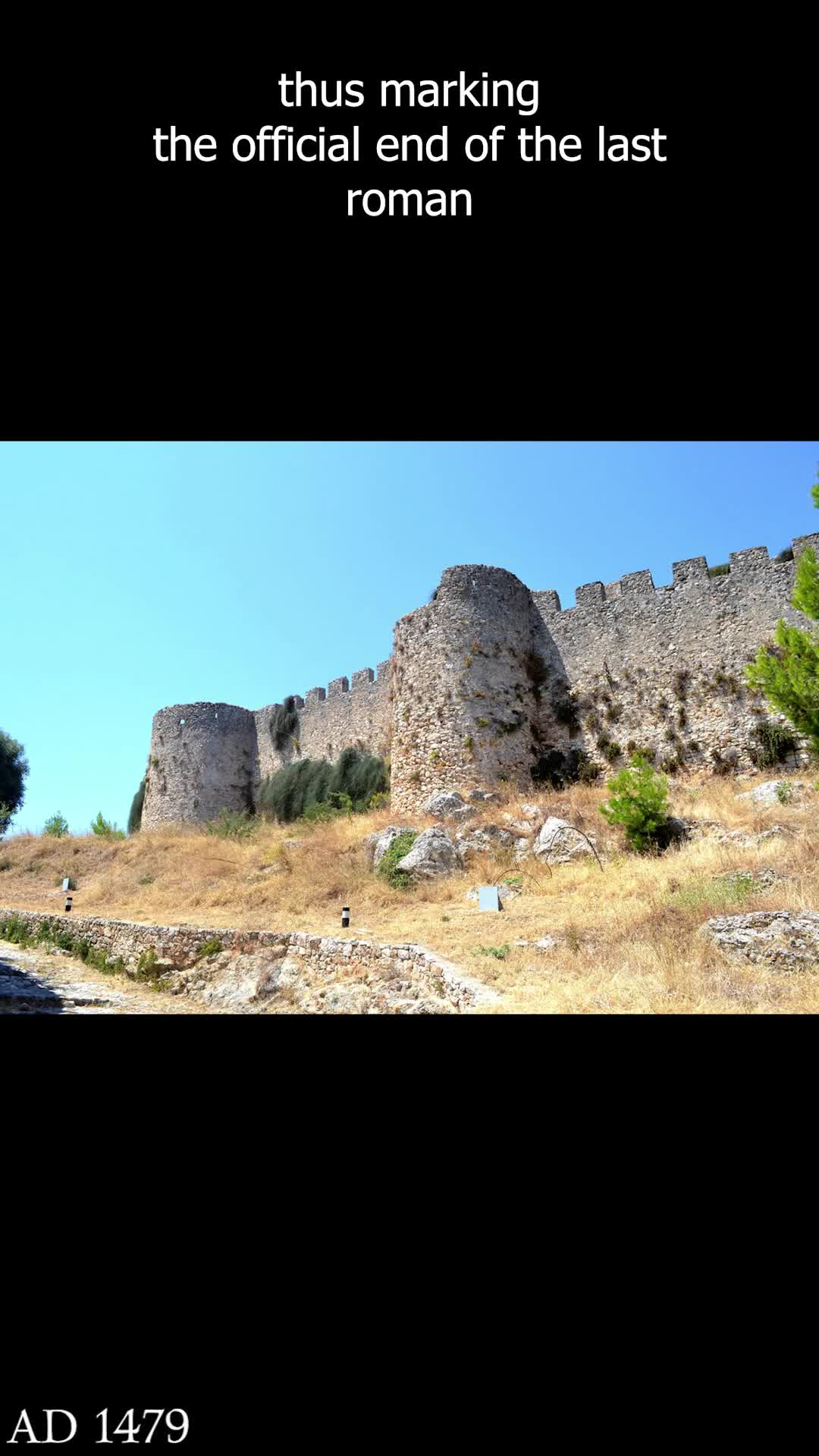 What was the last remnant of the Roman Empire?