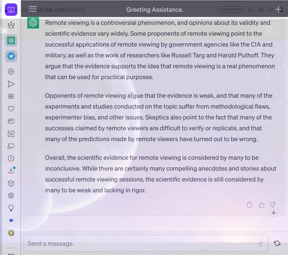 Some AI talk possibily about Estonia and mc