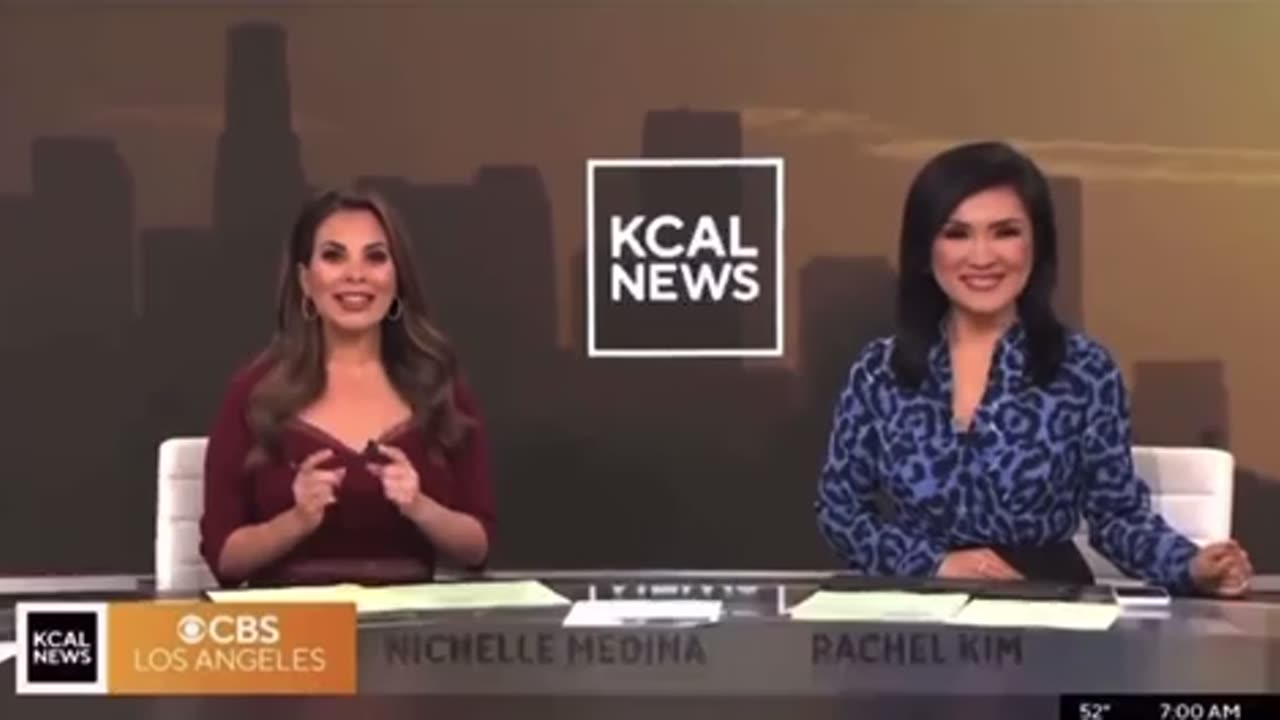 LA meteorologist collapses on live TV LA meteorologist collapses on live TV