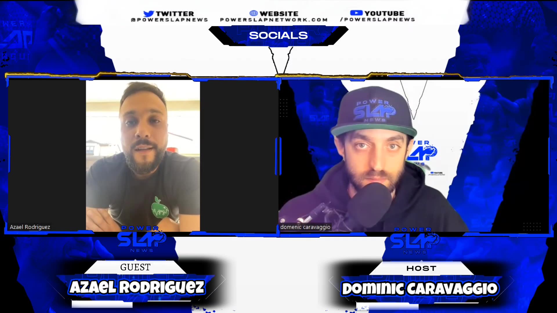 POWER SLAP NEWS PRE SEASON 2 INTERVIEW: Azael "El Poro! Rodriguez # ...