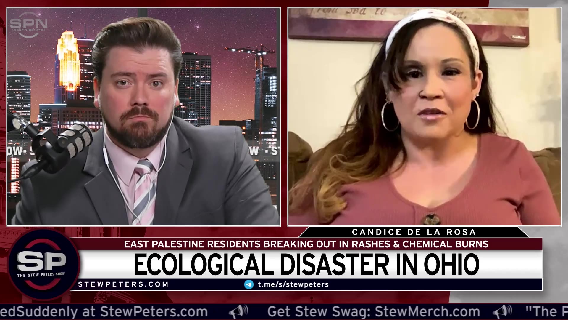 Ecological Disaster In Ohio; East Palestine Residents Breaking Out In ...