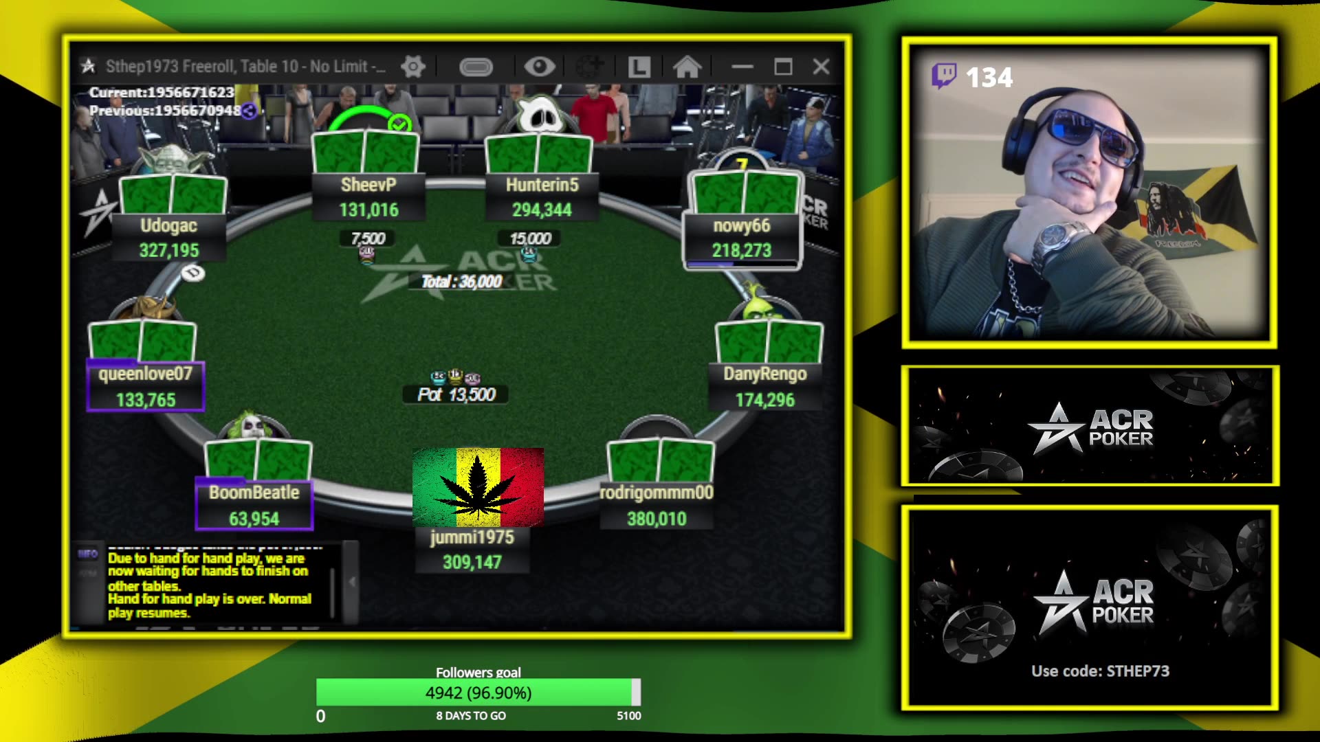 👑 Final table hunting 🏆 New YouTube Content ♣️♦️♣️♥️ | !youtube ...