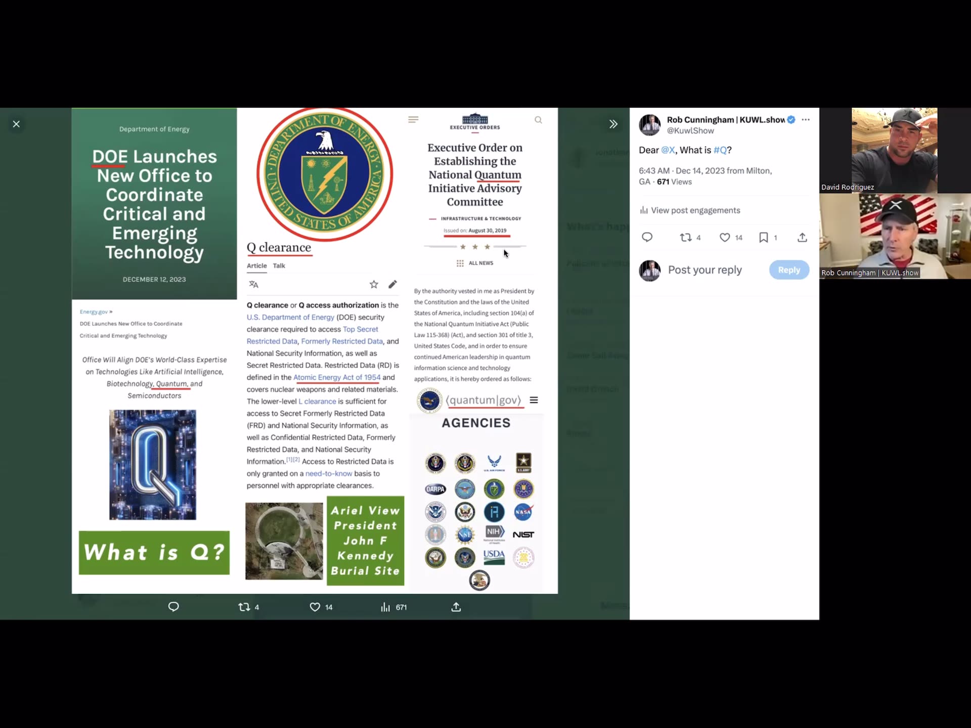 🇺🇸🇺🇸 Rob Cunningham w/ Nino Rodriguez ~ nino’s corner 🇺🇸🇺🇸