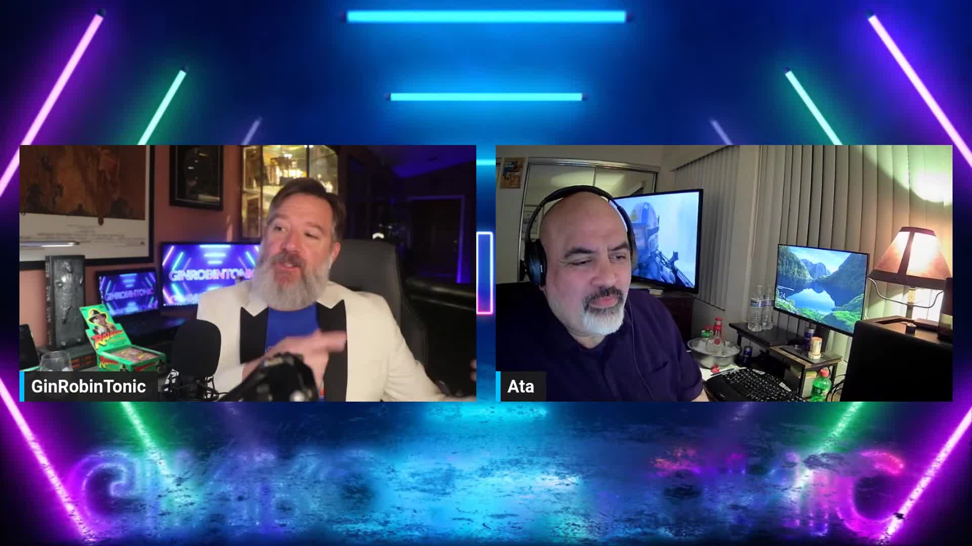 LAST CALL Live #001 with GinRobinTonic and Guest Ata Scanlan! The ...