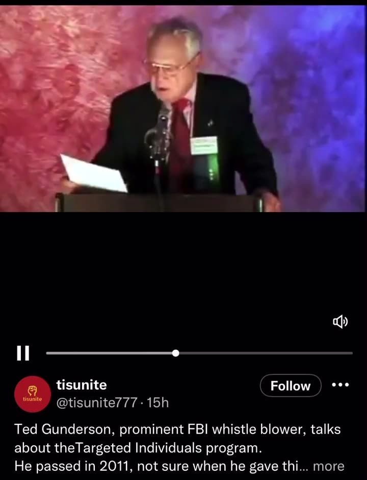 FBI chief Ted Gunderson talks about the torture experienced by Targeted ...