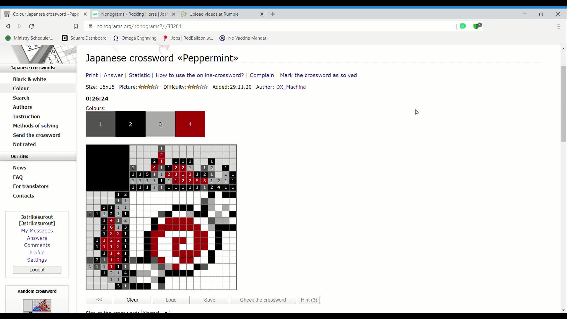 Nonograms - Peppermint