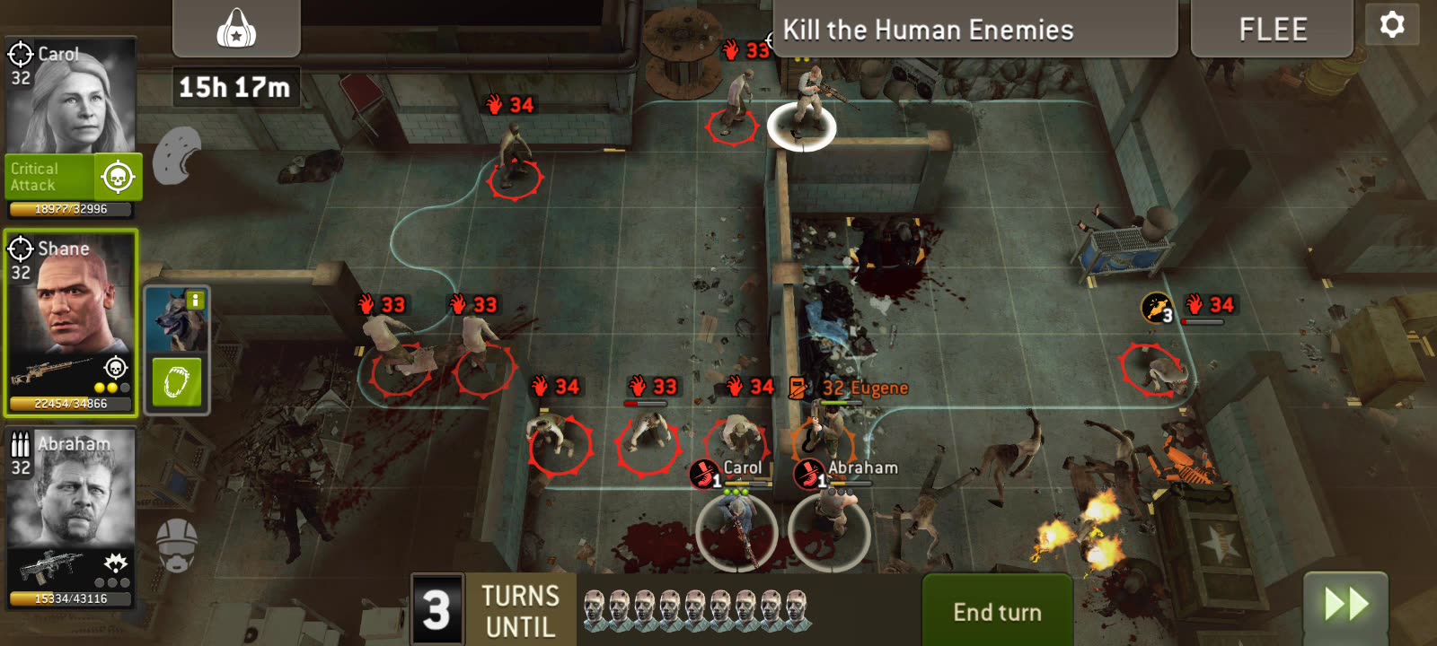 The Walking Dead No Man's Land Guild Wars Rick's Wrath vs Utopia - Shogun 2