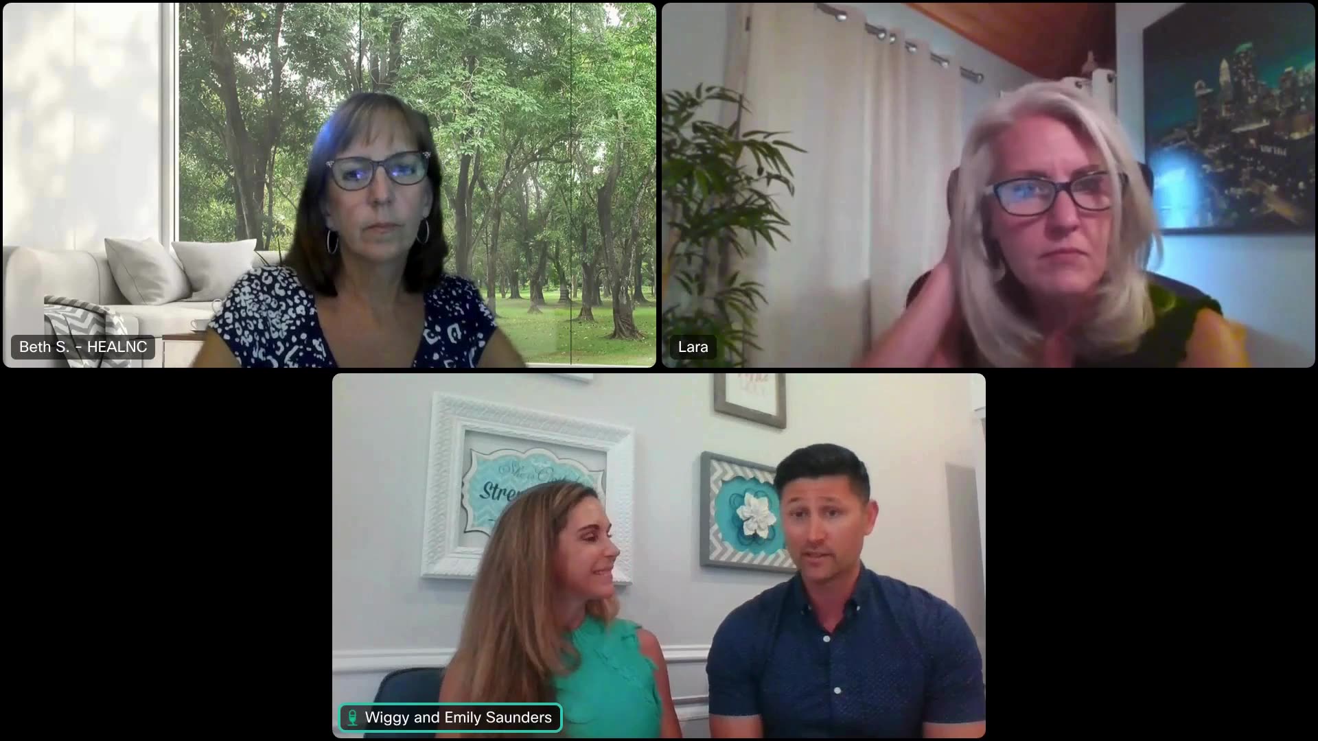 HEALNC interviews Dr. Wiggy and Emily Saunders from North Carolina ...