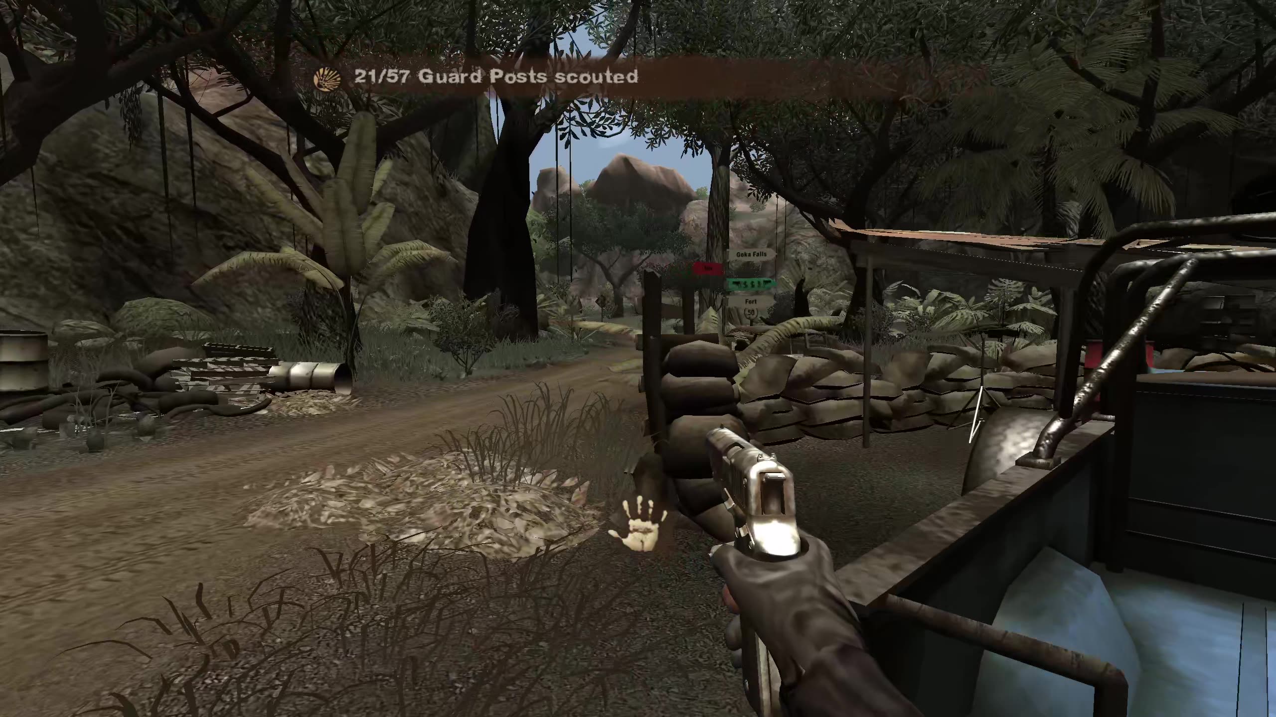 Far Cry 2 - Guard Posts - North - map Leboa Sako (Northern District)