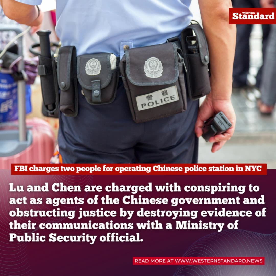 FBI charges two people for operating Chinese police station in New York ...