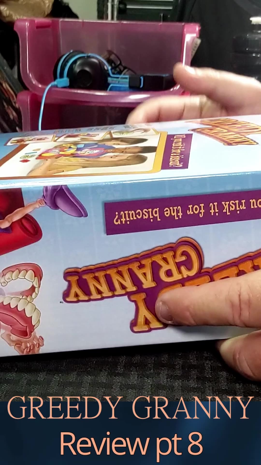 GREEDY GRANNY Game Review pt 8 - BOX BACK AND SIDES!