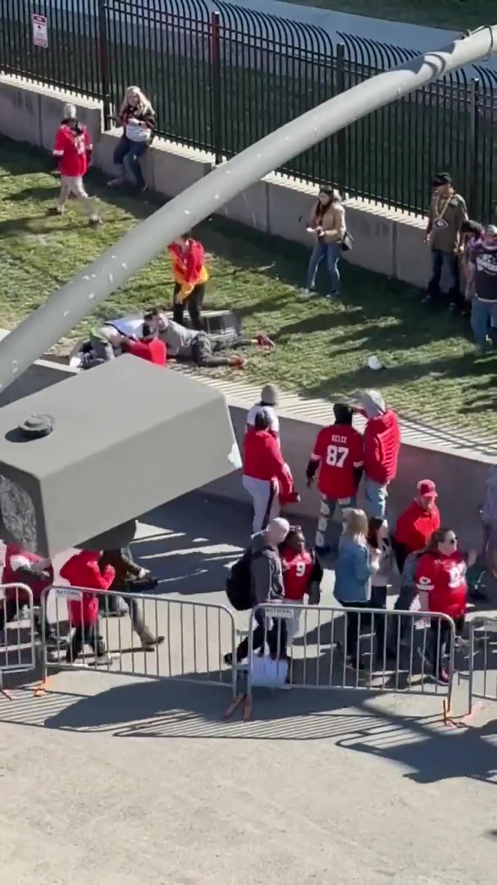 Football Fans Tackle Gunman at Kansas City Chiefs Super Bowl Celebration