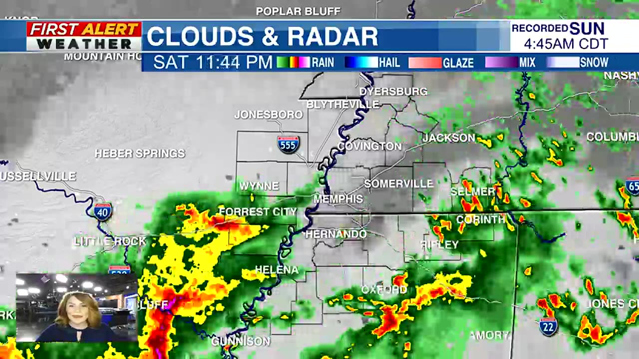 Sunday morning Memphis forecast from WMC Meteorologist Erin Thomas ...
