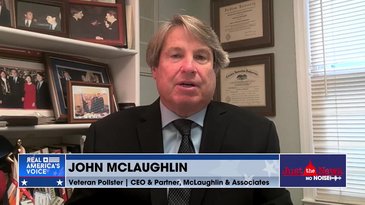 Pollster John McLaughlin explains why Trump is gaining momentum among ...