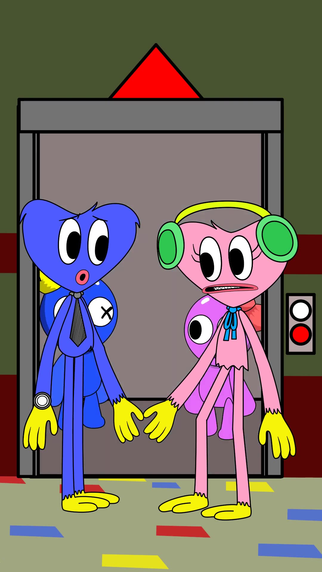 Huggy Wuggy couldn't stand the betrayal