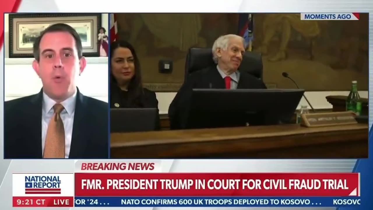 Why is the judge laughing?
