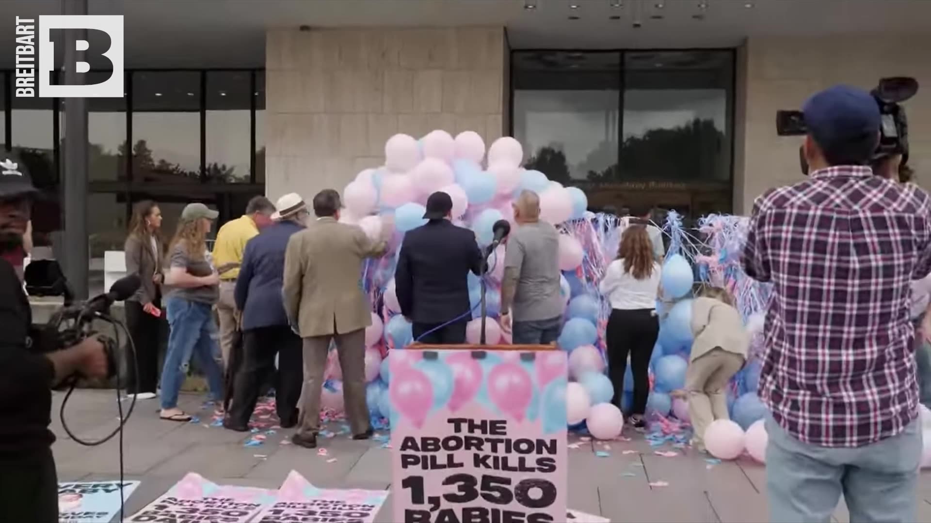 Pro-Lifers Pop 1,350 Balloons in Protest — One for Every Abortion in ...