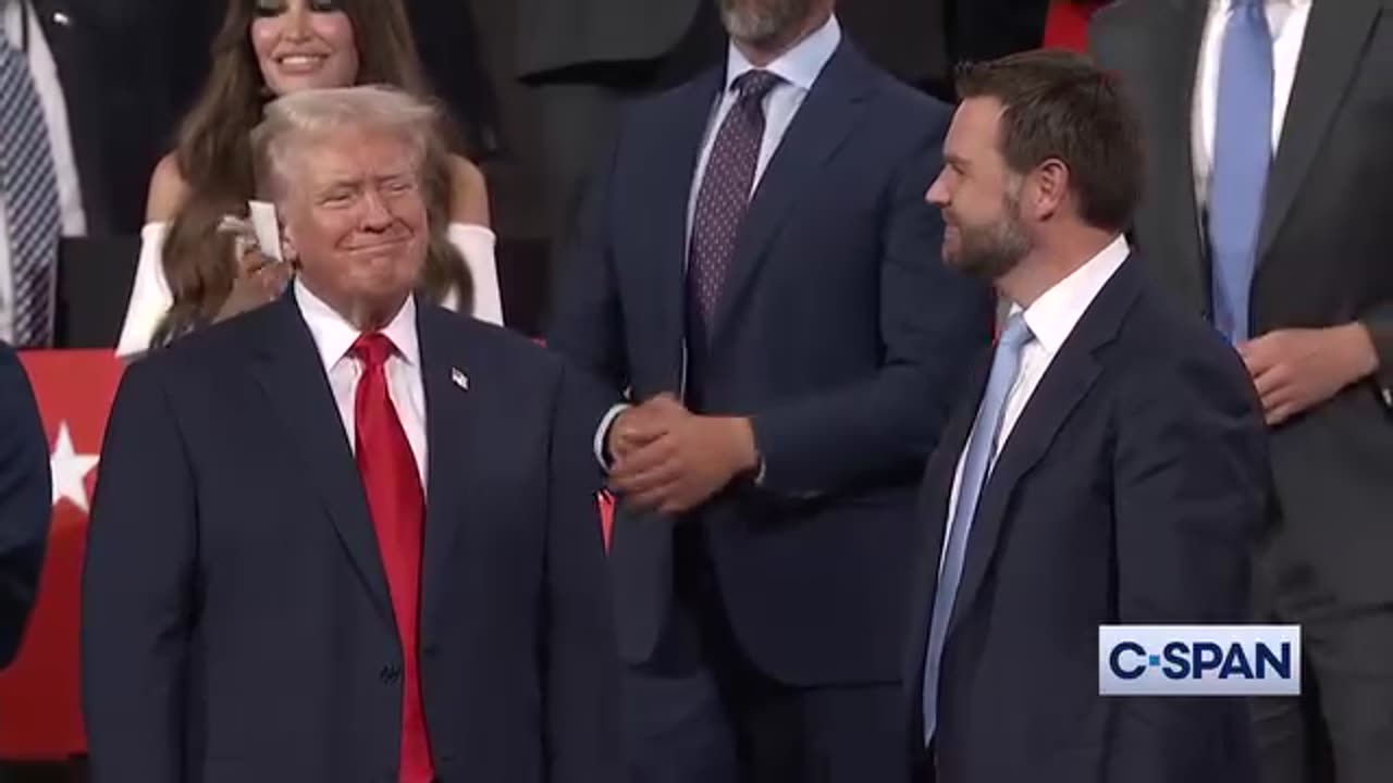 Trump Makes First Appearance After Attack With Bandaged Ear 7 15