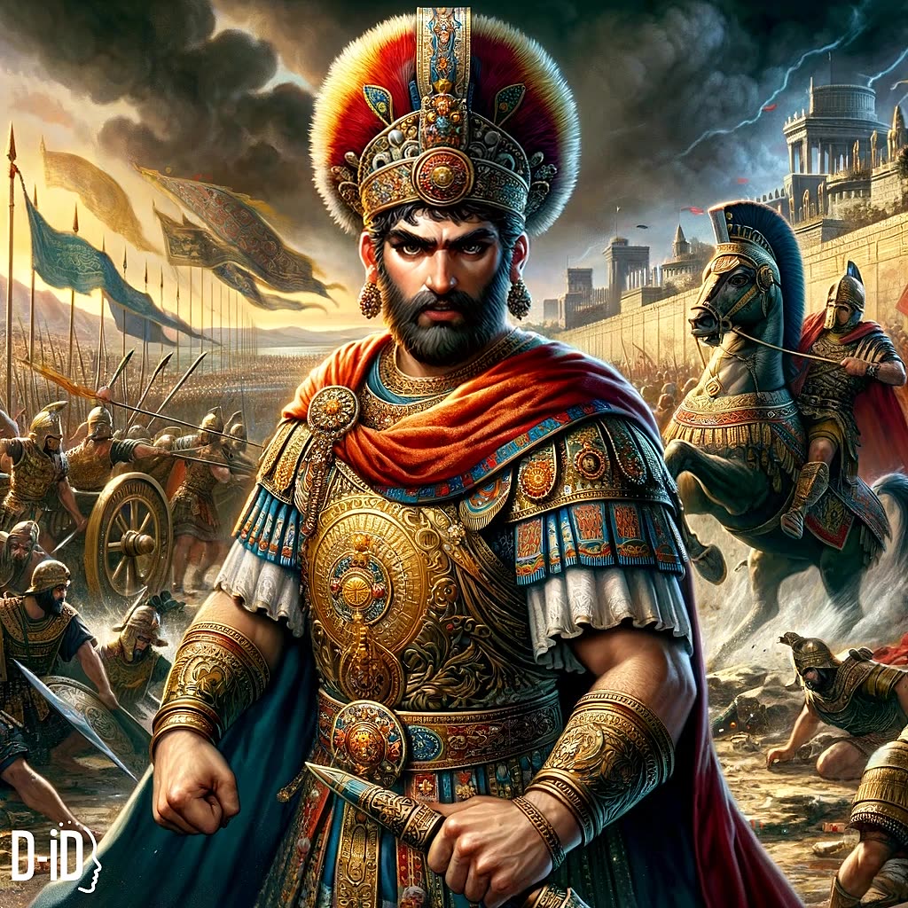 Darius III Tells His Story of His Defeat by Alexander the Great