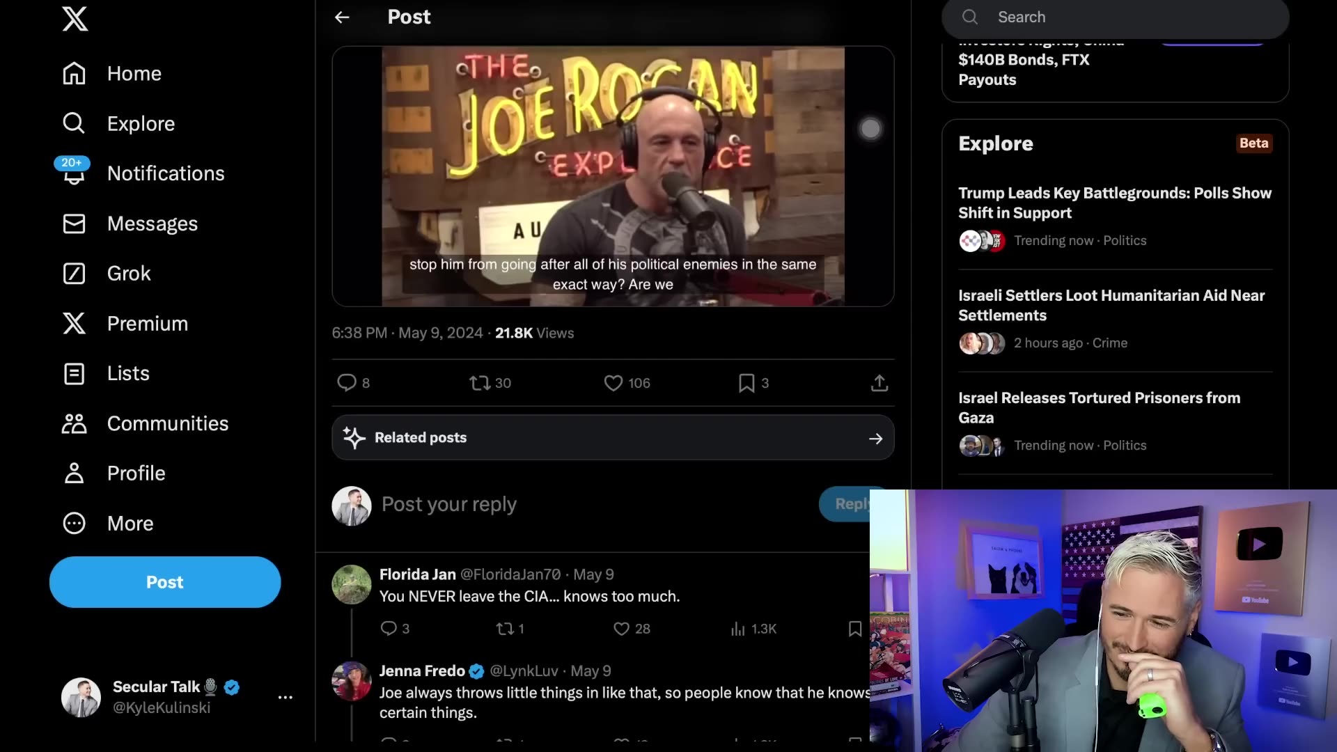 'LIKE ROACHES'_ Rogan Rails Against 'The Rise Of Anti-Semitism' _ The ...