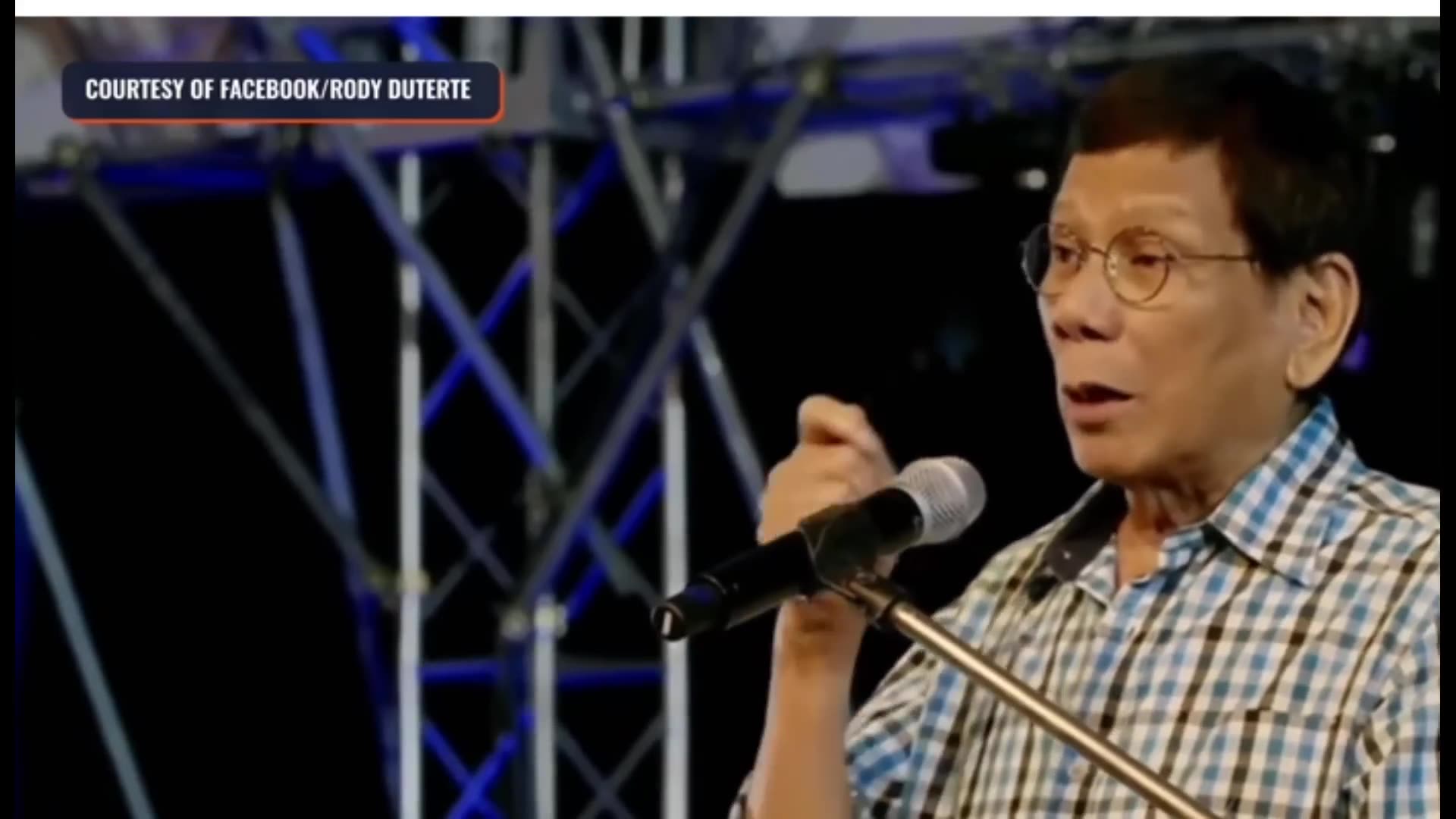 Former President of the Philippines held a rally against the Charter ...