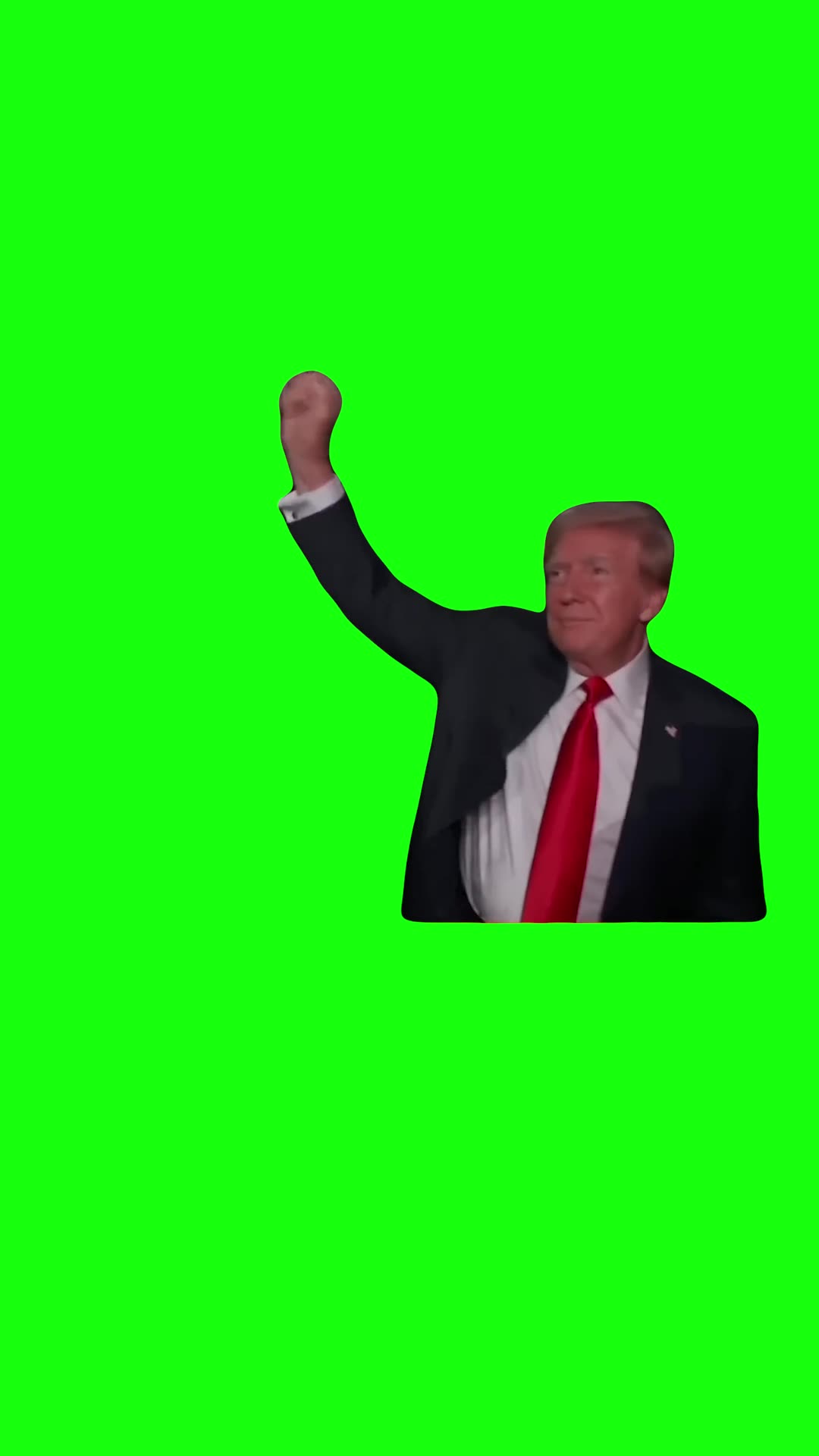 Trump Walking In | Green Screen