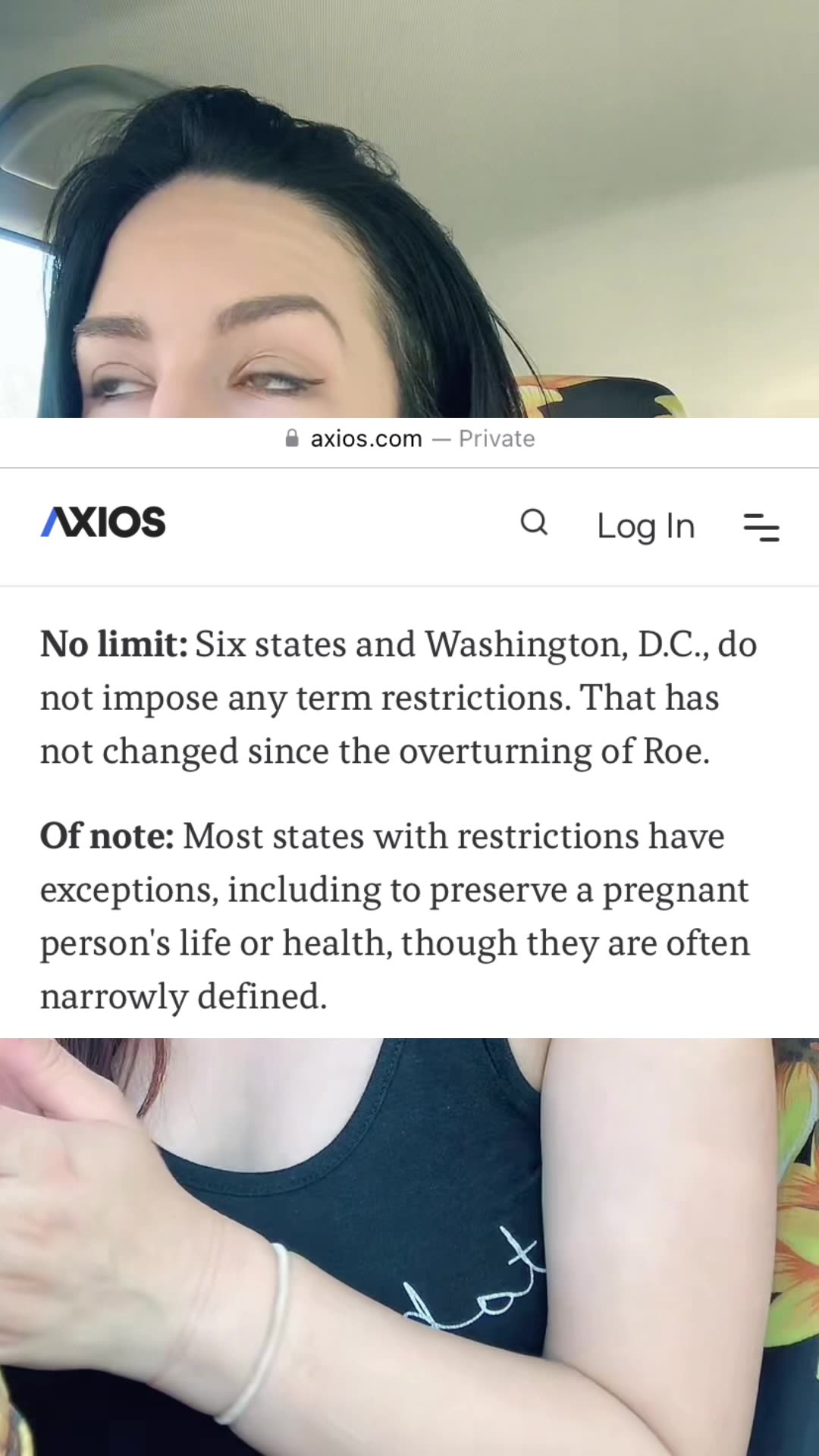 You don’t know what Roe actually did