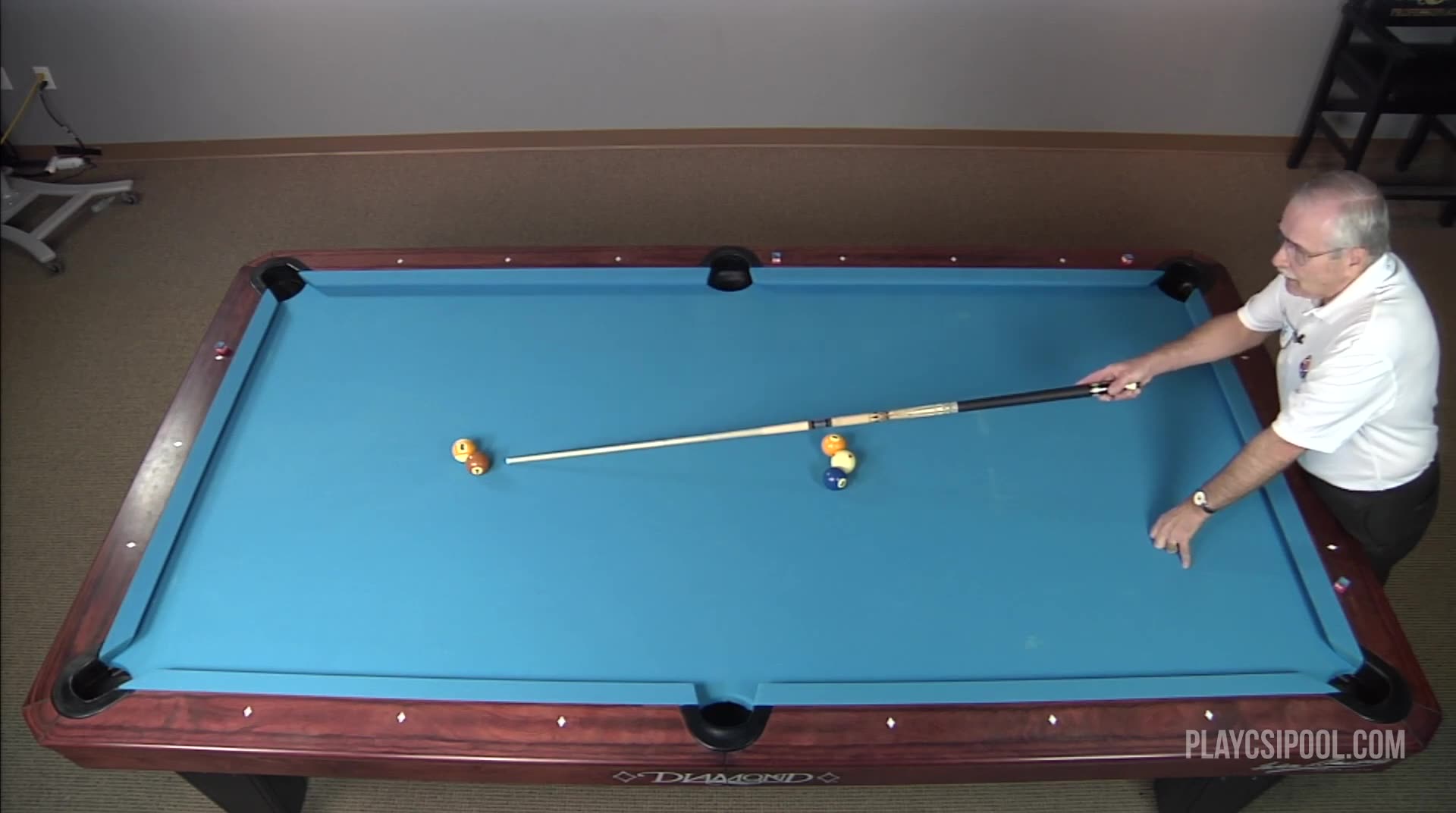 CSI Presents Dr.Cue: Trick Shots #1 Two Plus Two For You Shot