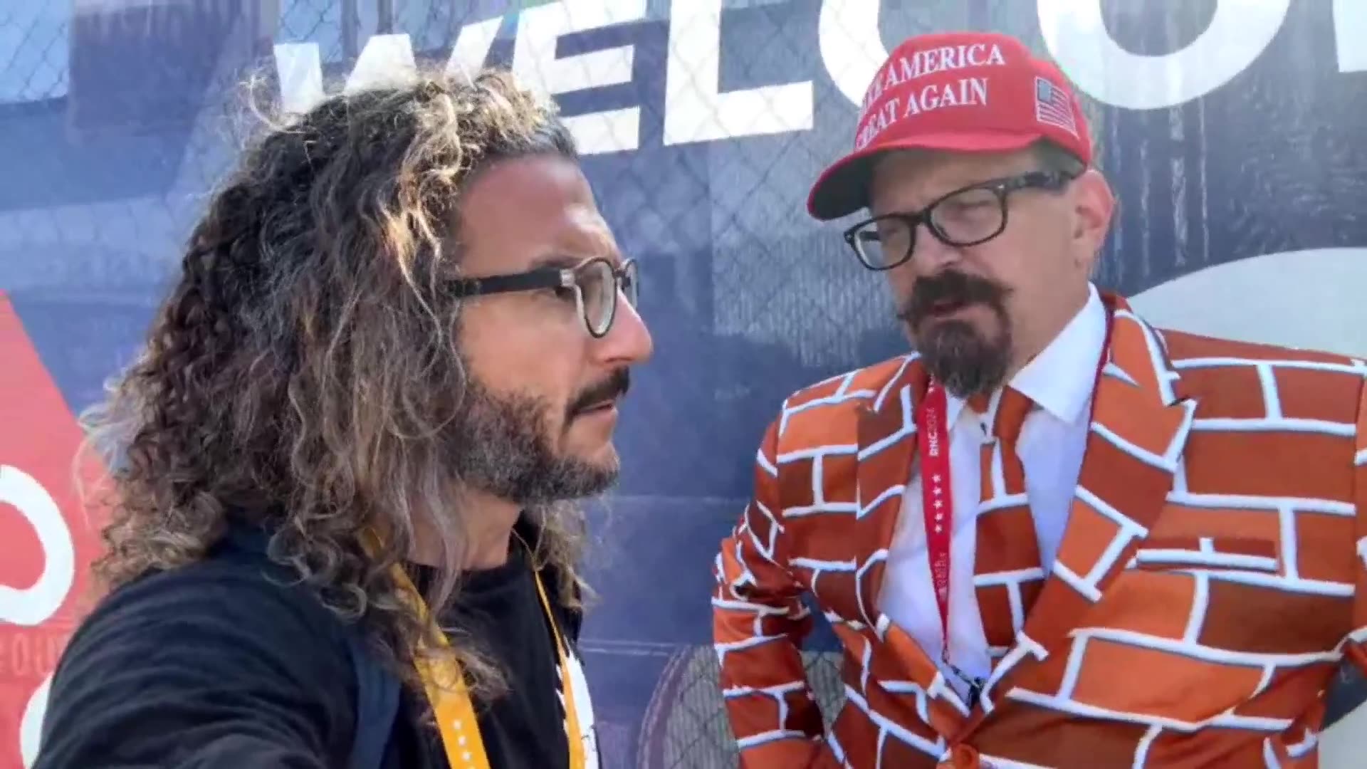 My Interview with Brick Suit Gut from RNC - Front Row Witness to Trump ...