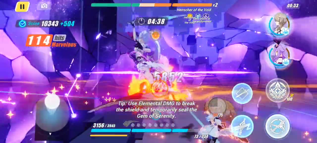 Honkai Impact 3rd - Memorial Arena Exalted Vs HOV S & SS Difficulty Nov ...