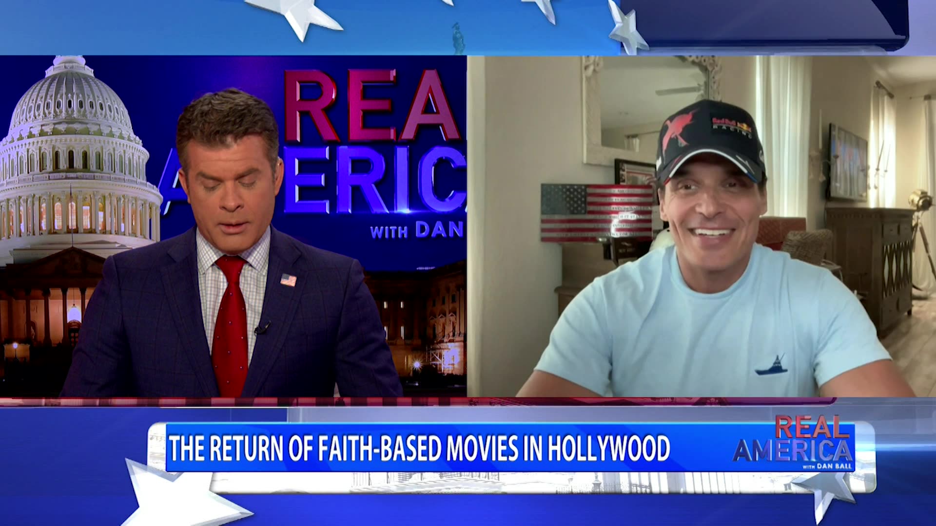 REAL AMERICA -- Dan Ball W/ Antonio Sabato Jr., The Return of Faith ...