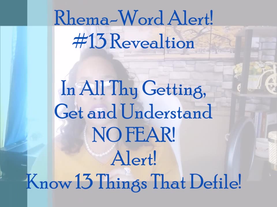 Seeing #13 Revelation ALERT Know The 13 Things That Defile Get ...