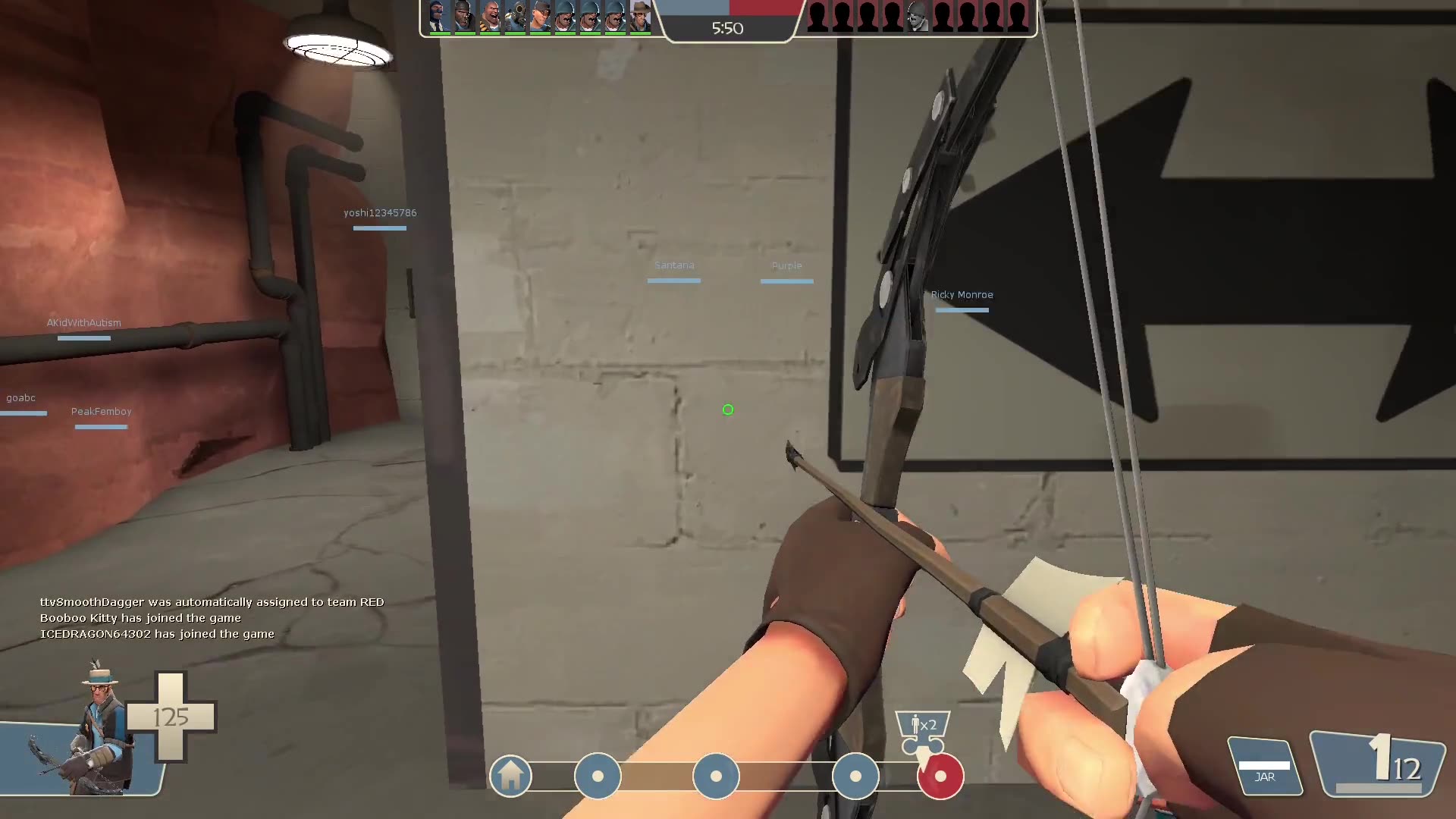 Pushing The Cart in Casual Team Fortress 2