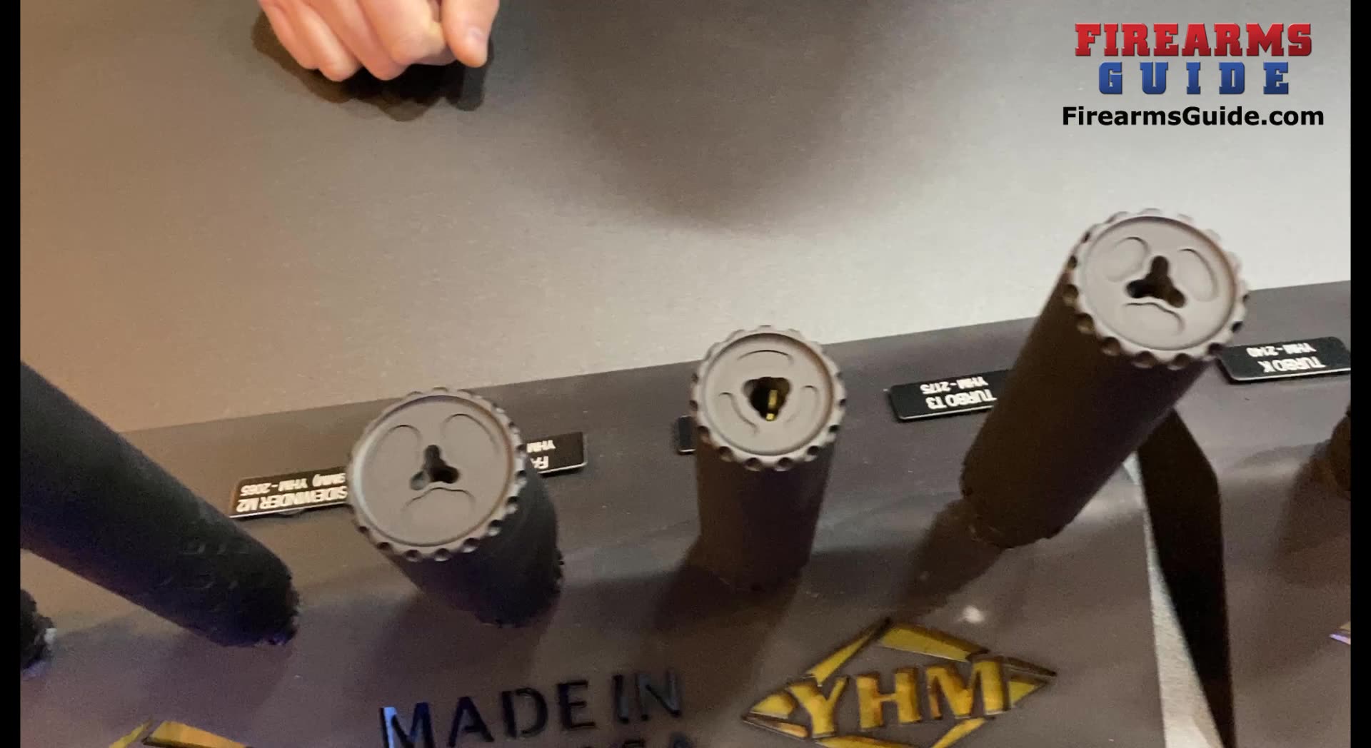 YHM Yankee Hill Machine Suppressors Line - Sidewinder M2, Resonator, R9, Turbo and R45