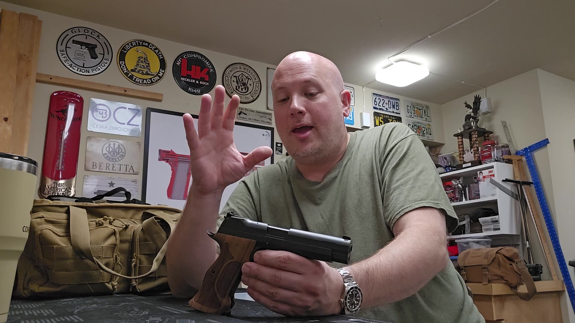 TGV² Garage Gun Talk: First impressions w/ the Sig Sauer P210 Target ...