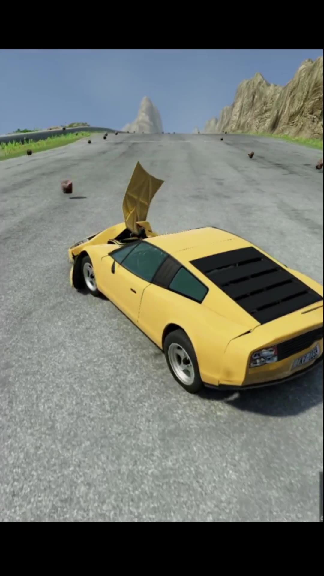 Trying to dodge an avalanche of rocks