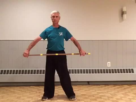 Stick Exercise for Maintaining Muscle Tone and Strength