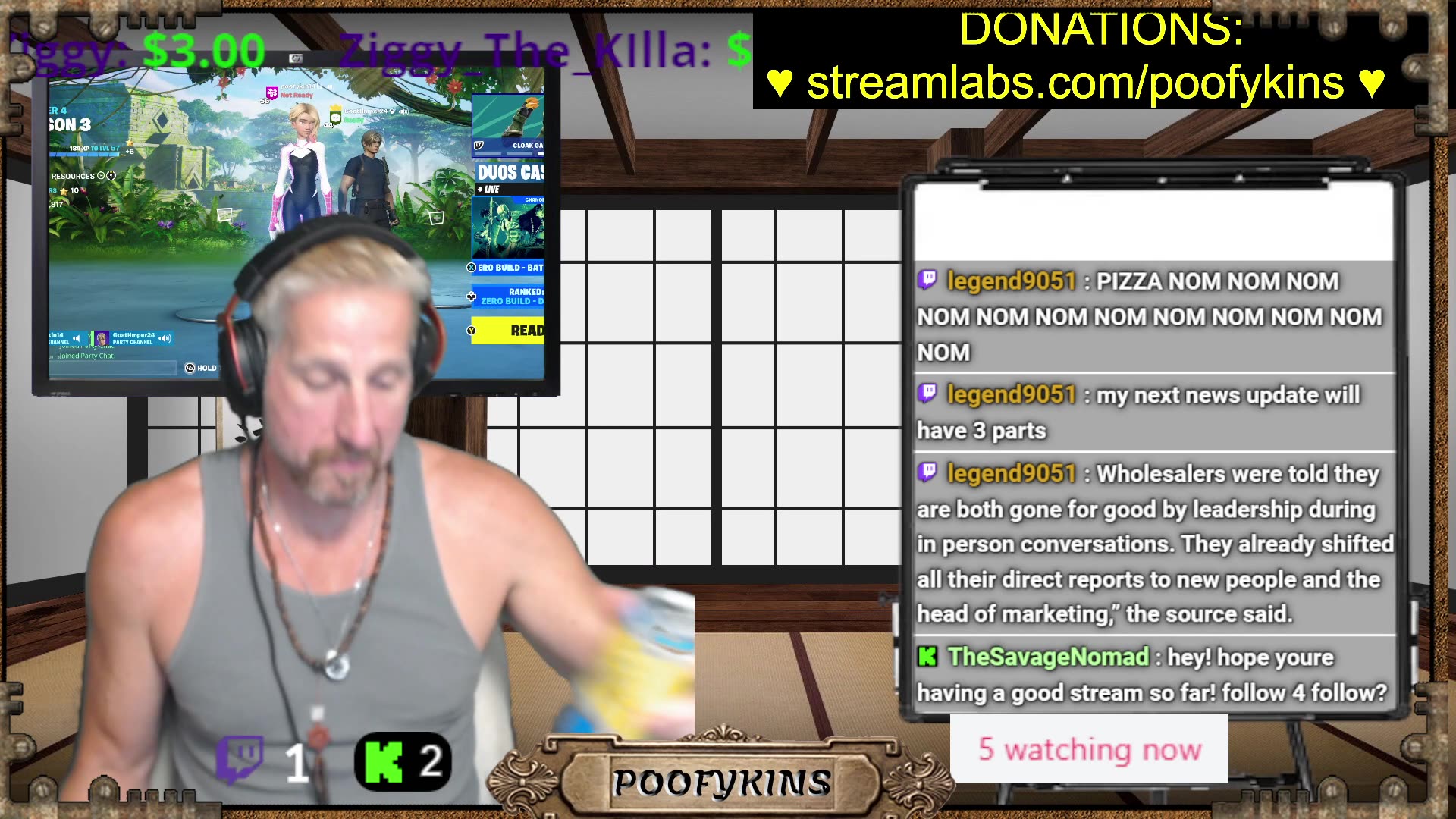 (Live Stream) Fortnite Zero Build - Now accepting Subs (no simps or ...