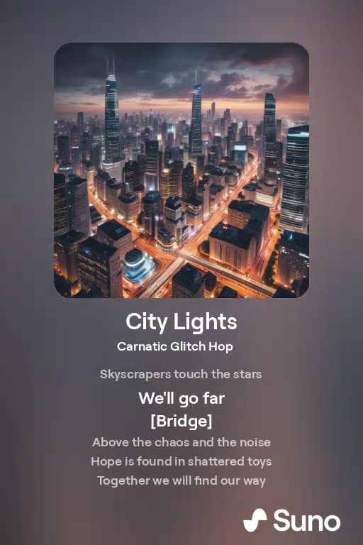 City Lights song