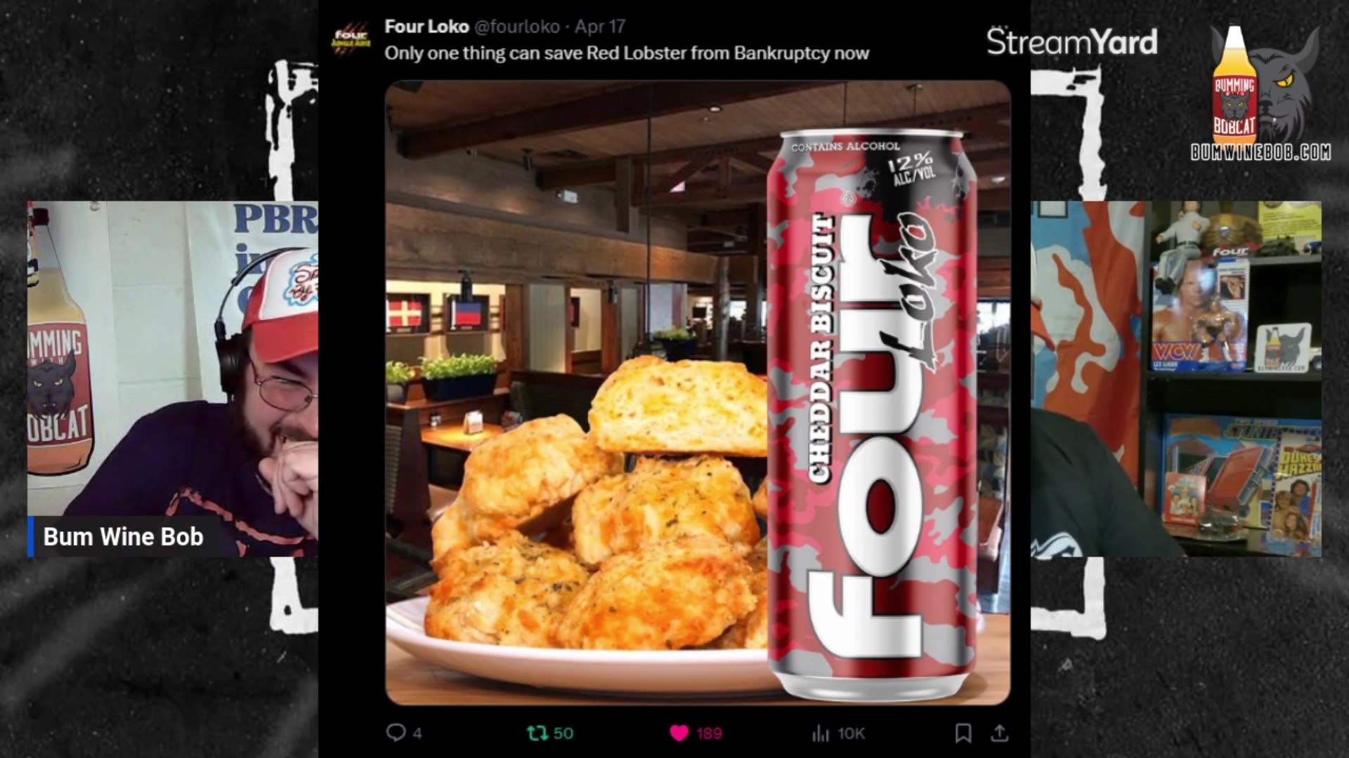 What can save Red Lobster from bankruptcy? The NEW Four Loko Cheddar ...