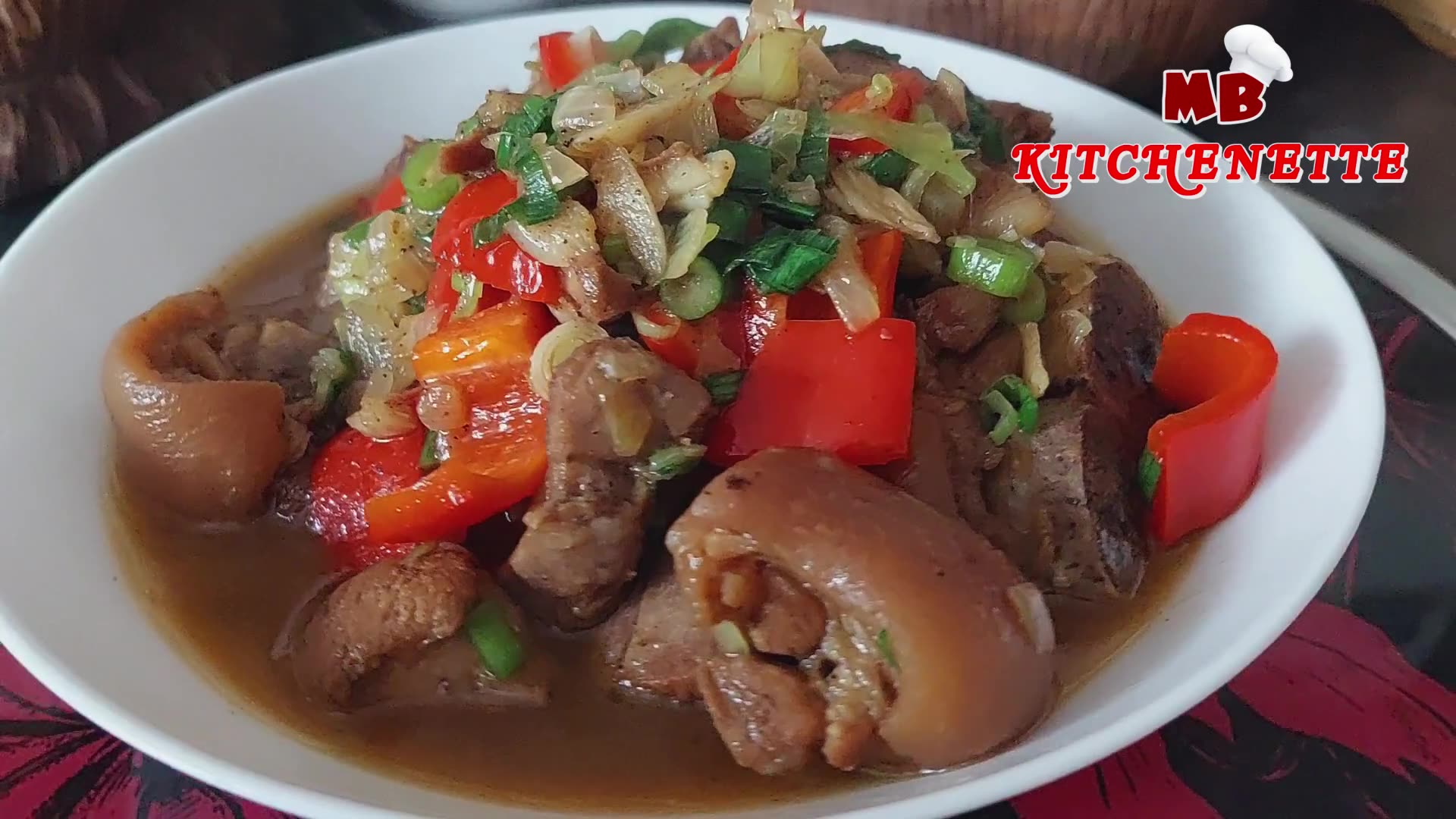 The old chef taught you the secret recipe of pig feet for 30 years. The ...