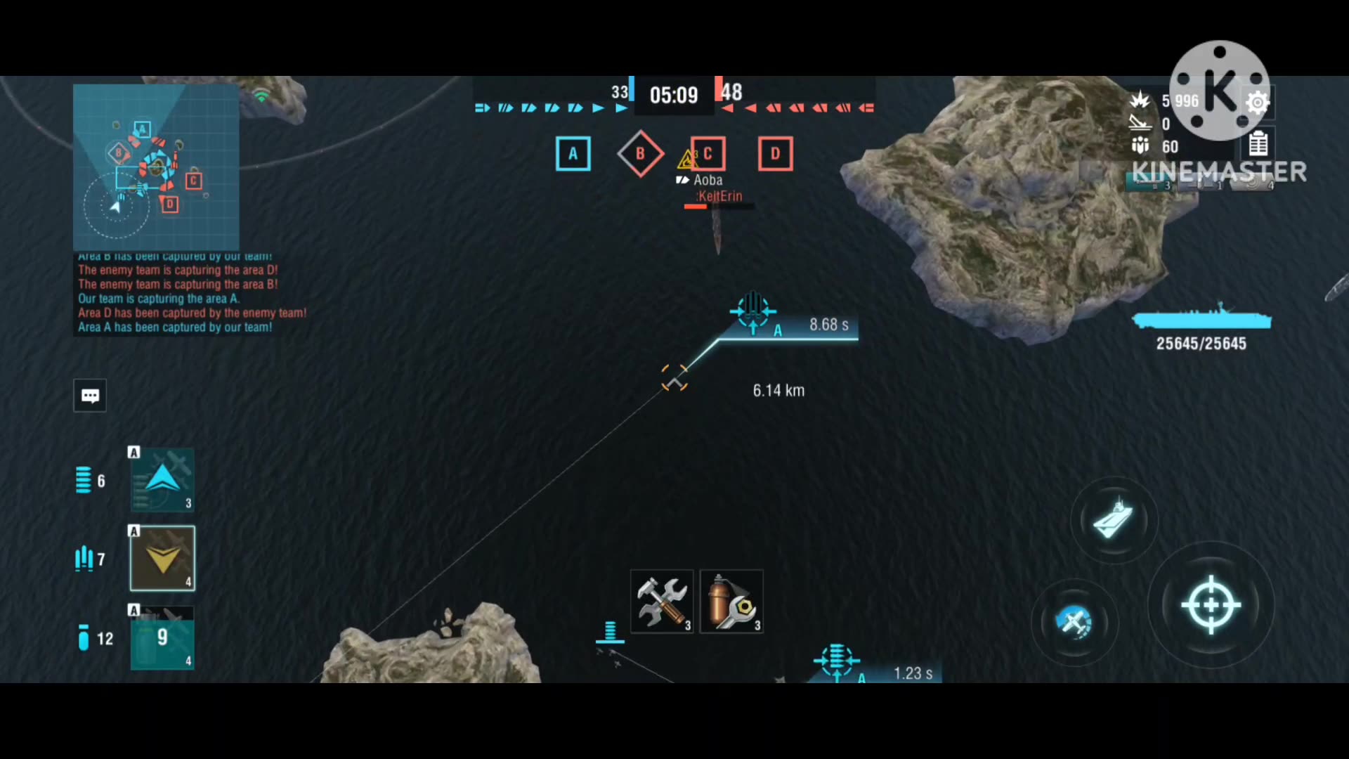 World of Warships (Android) Gameplay #5 USS Independence | Aggressive ...