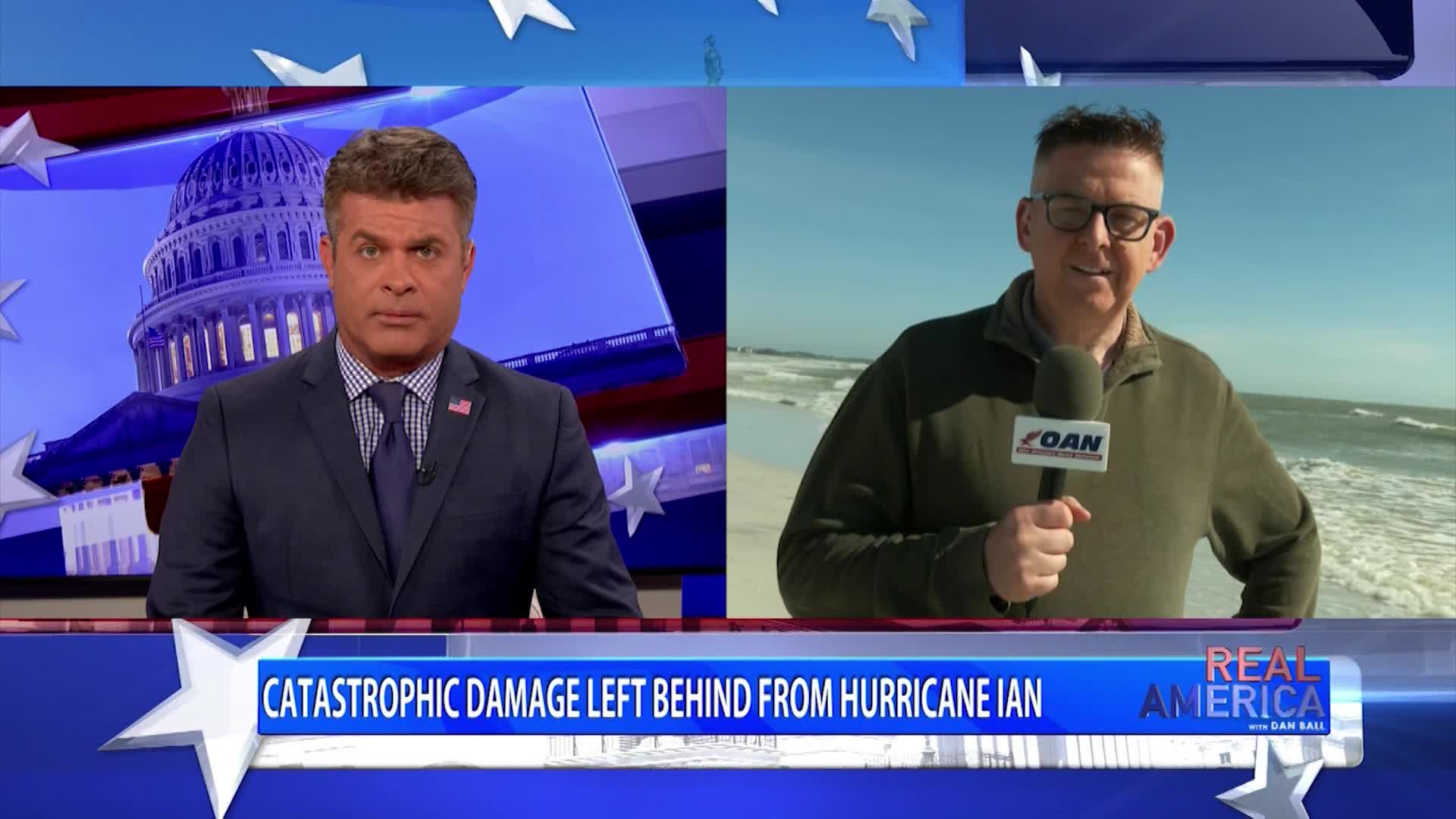 REAL AMERICA -- Dan Ball W/ OAN's Neil McCabe, Live From Sarasota After ...